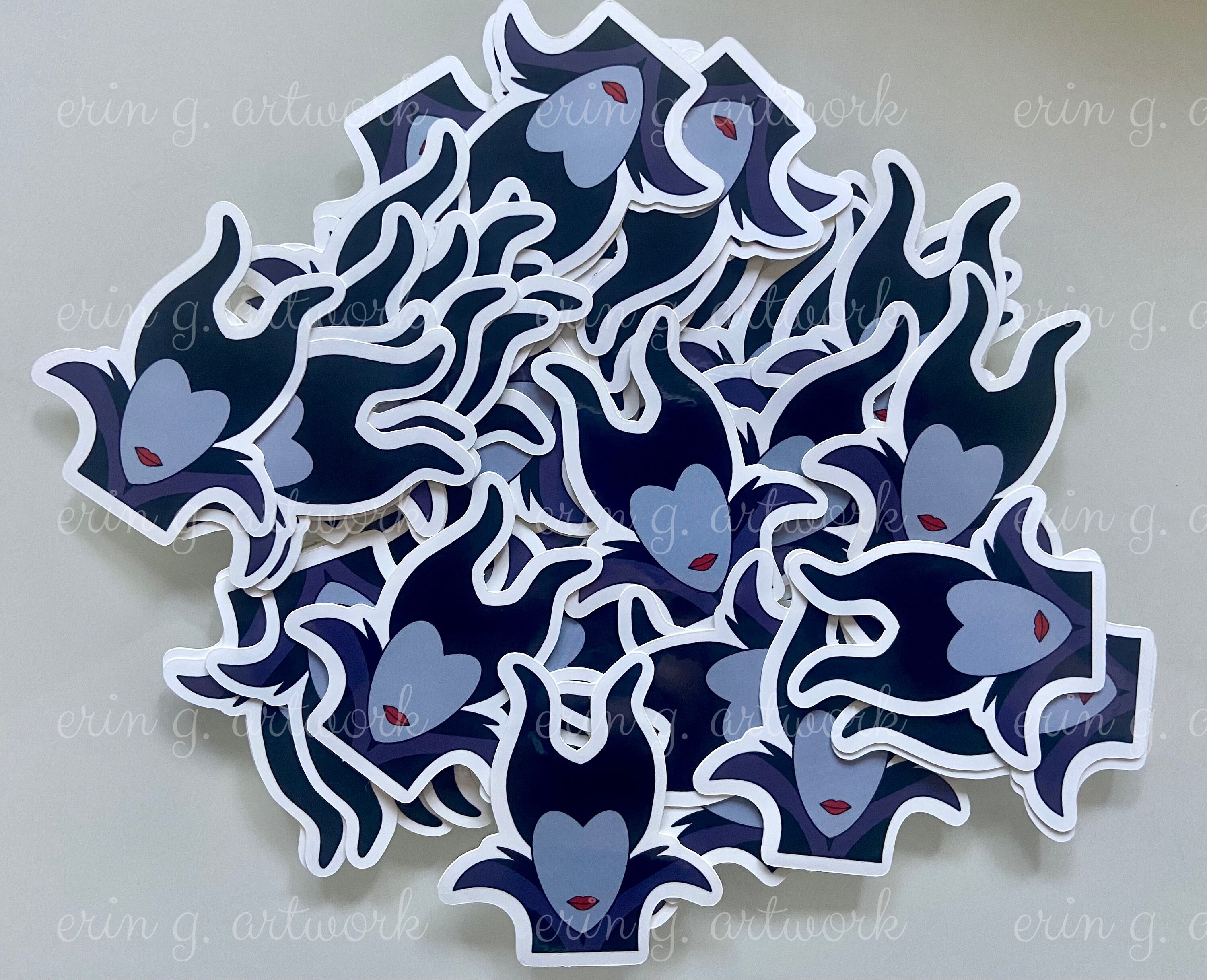Disney Villain Silhouette Stickers - Disney Inspired - Halloween ...
