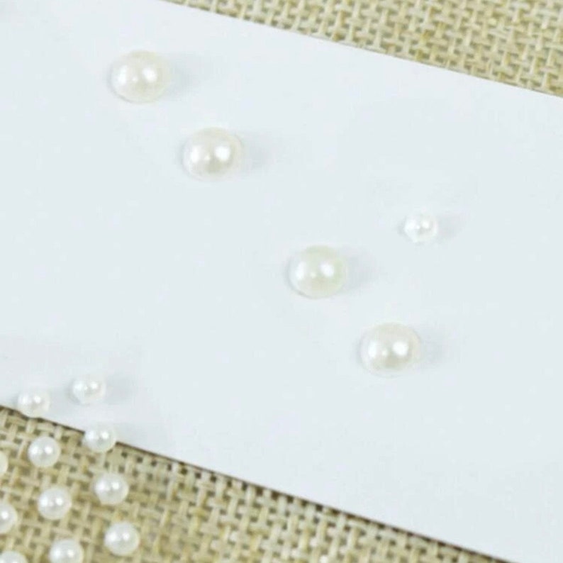 3D Pearl Stickers - DIY Pearls - 165 Pearls - Pearl Crafts - Decoration ...