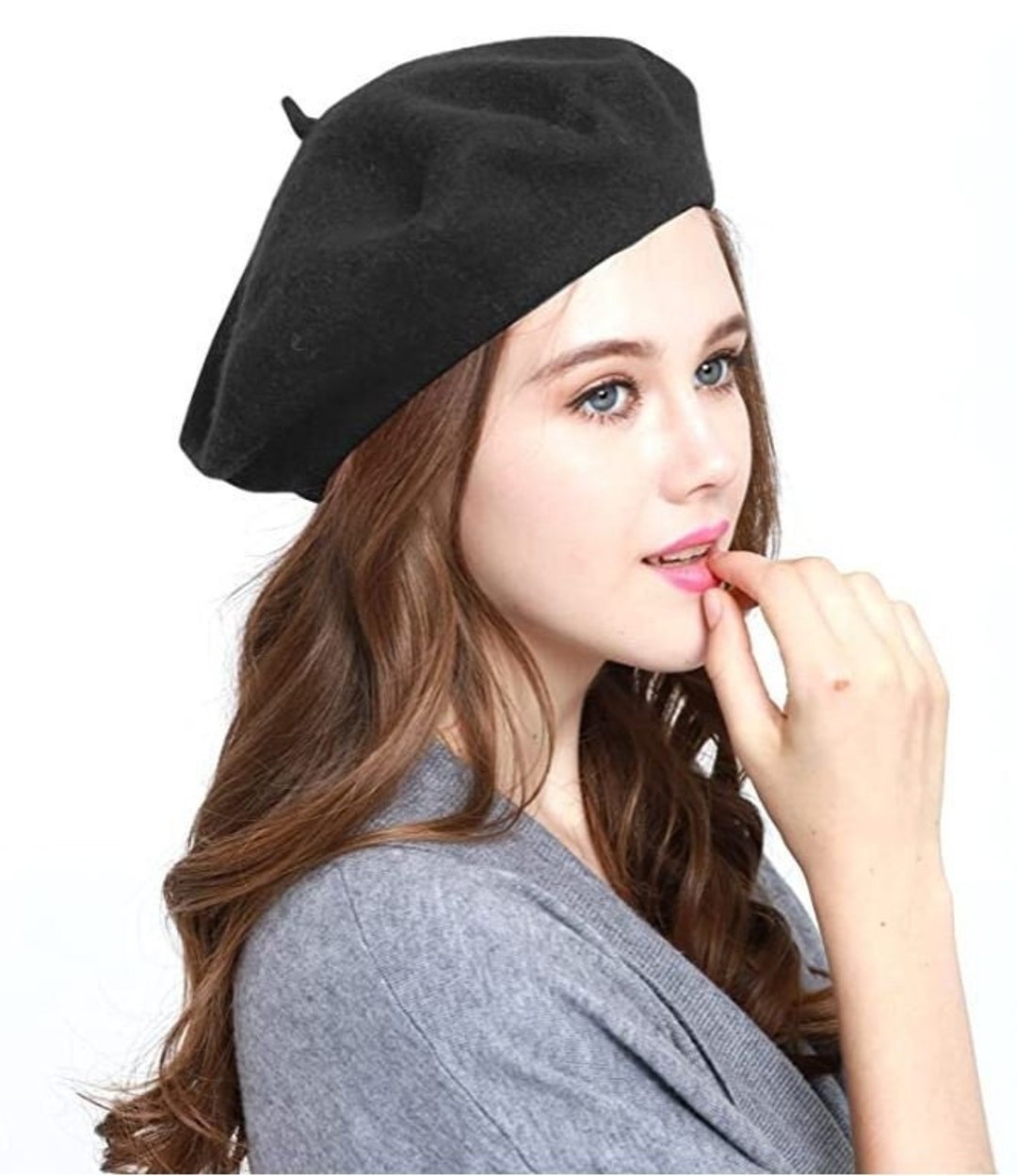 EPOCH Warm French Artist Style Basque Beret Tam Beanie Hat Cap, Unisex ...