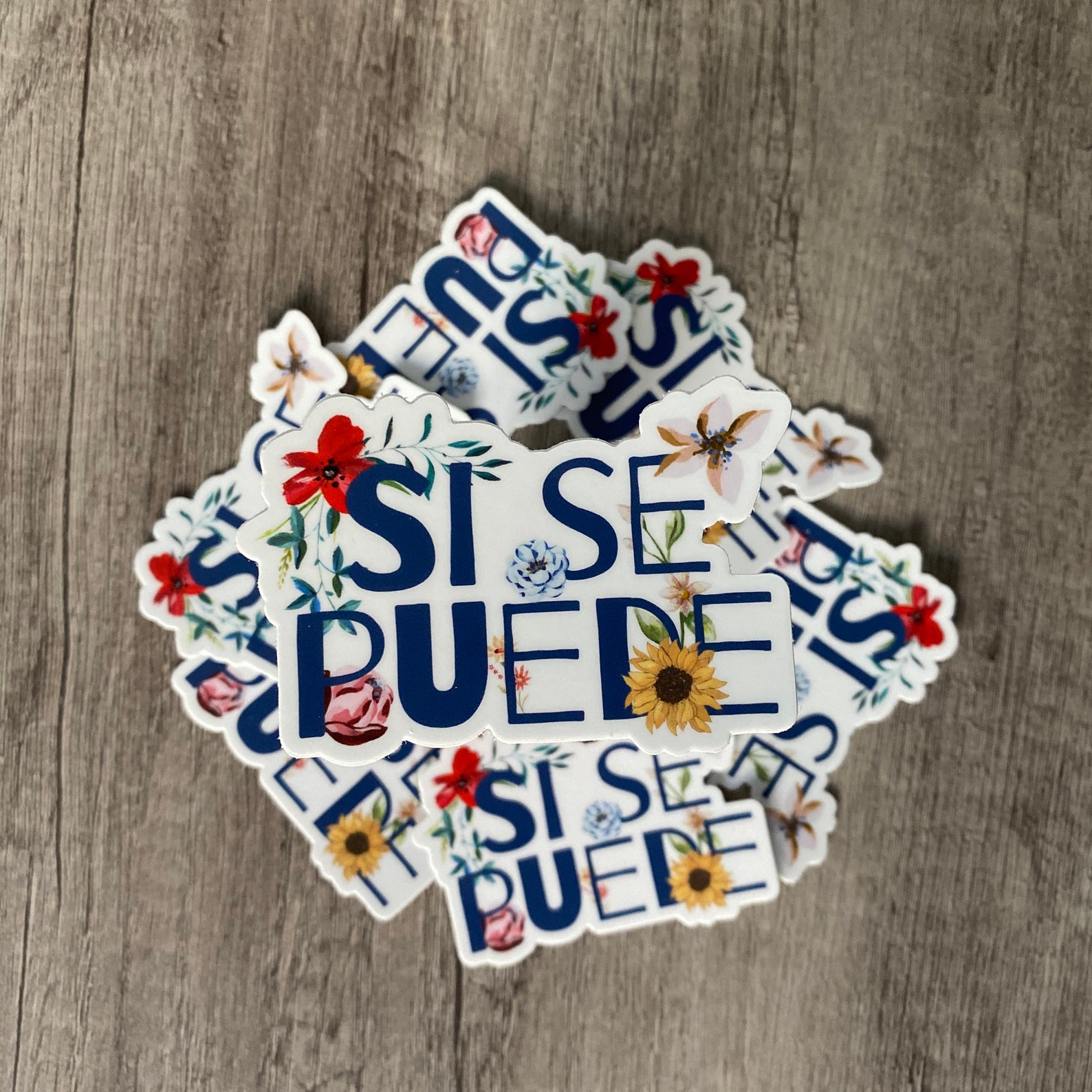 Si Se Puede Sticker Sticker Latinx Laptop Stickers Water - Etsy
