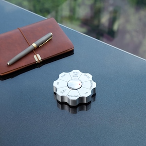 Silver Decision Maker Paperweight - Fun Executive Desk Toy - Etsy