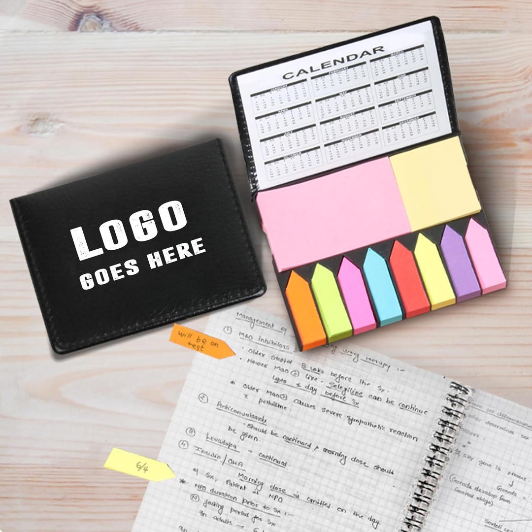 Multi-tasker Memo Holder & Calendar | Compact Desk Organizer With ...