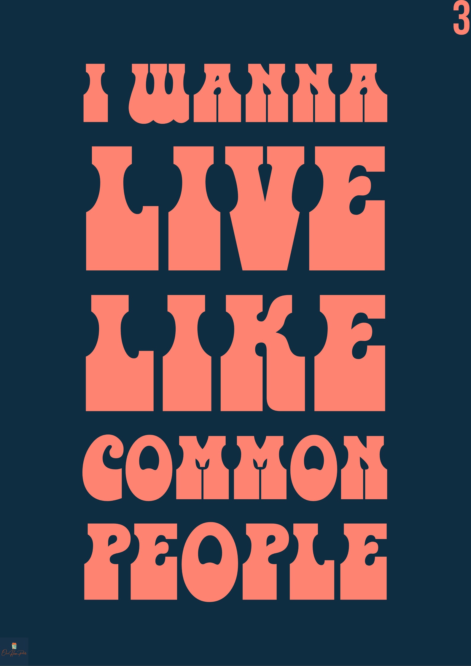 Common People Lyrics Print Pulp Inspired Music Poster. - Etsy Israel