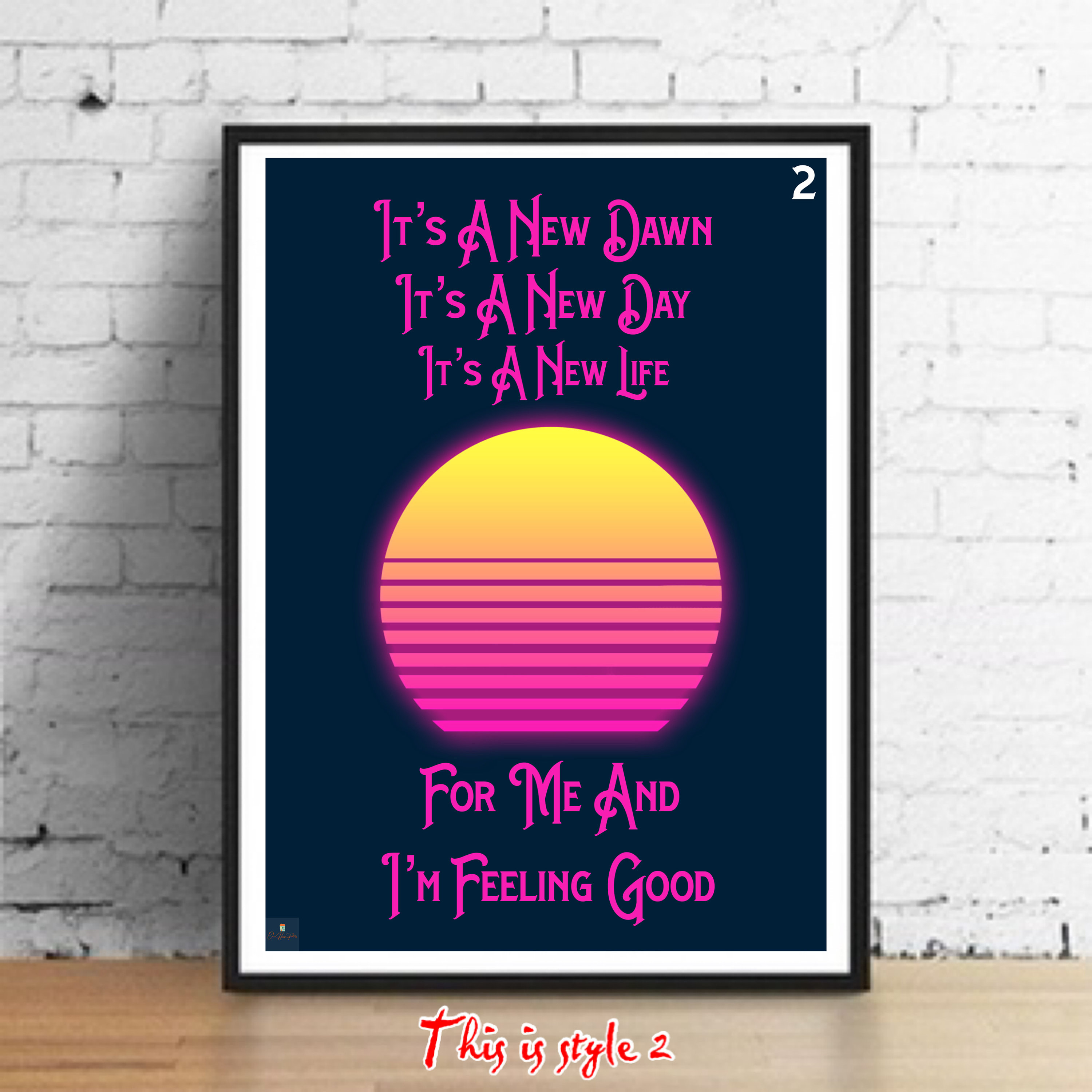 Feeling Good Lyrics Print Nina Simone Inspired Music Poster. - Etsy UK