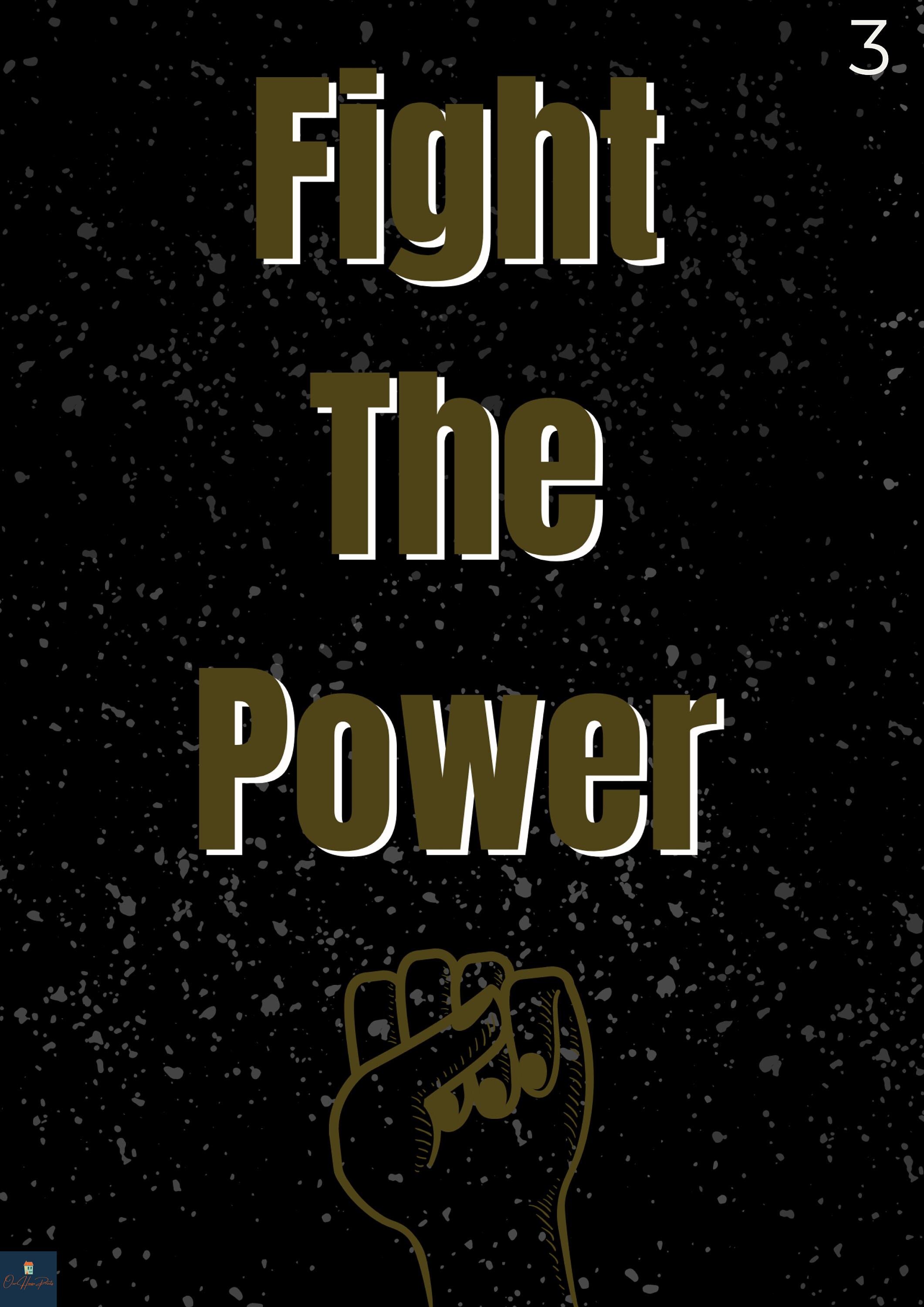 Fight the Power Lyrics Print Public Enemy Inspired Music | Etsy UK