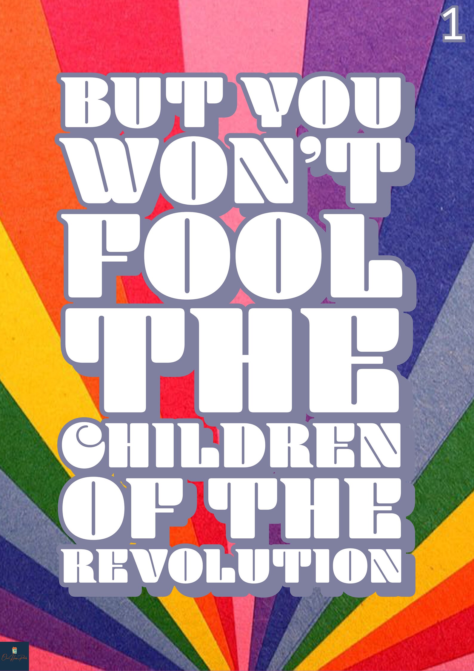 Children of the Revolution Lyrics Print T-rex Inspired Music | Etsy