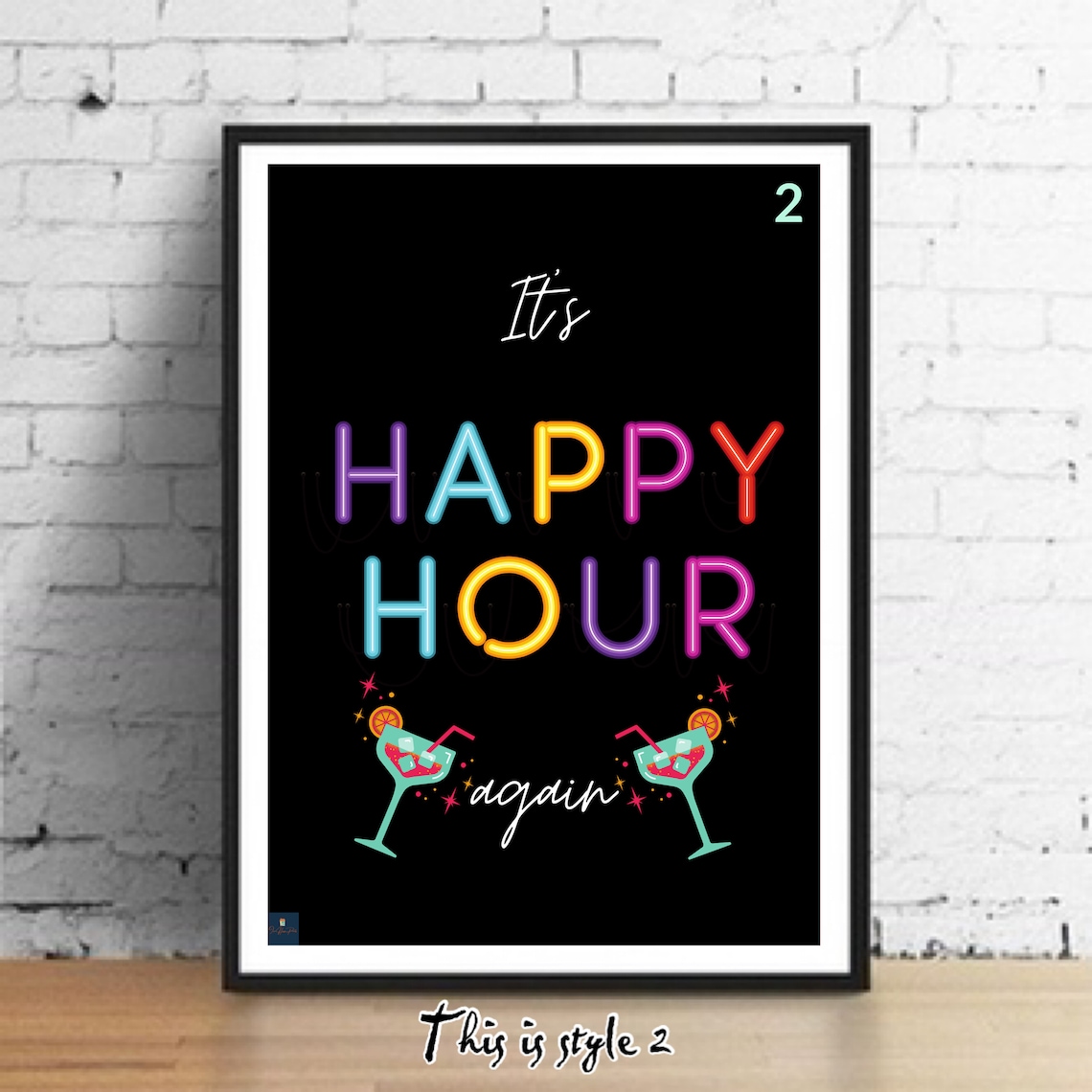 Happy Hour Lyrics Print The Housemartins Inspired Music | Etsy