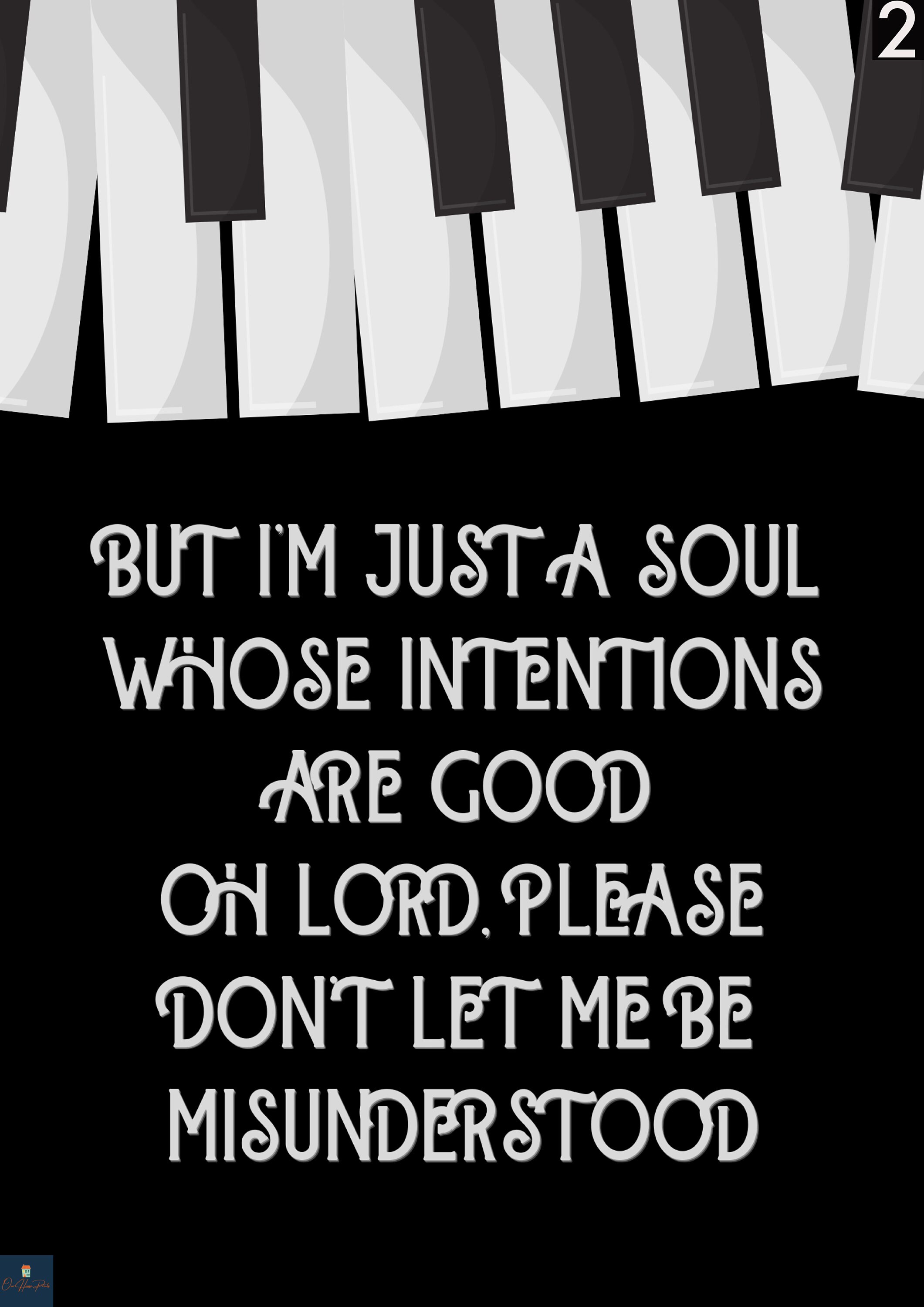 Misunderstood Lyrics Print nina Simone the Animals Inspired - Etsy UK