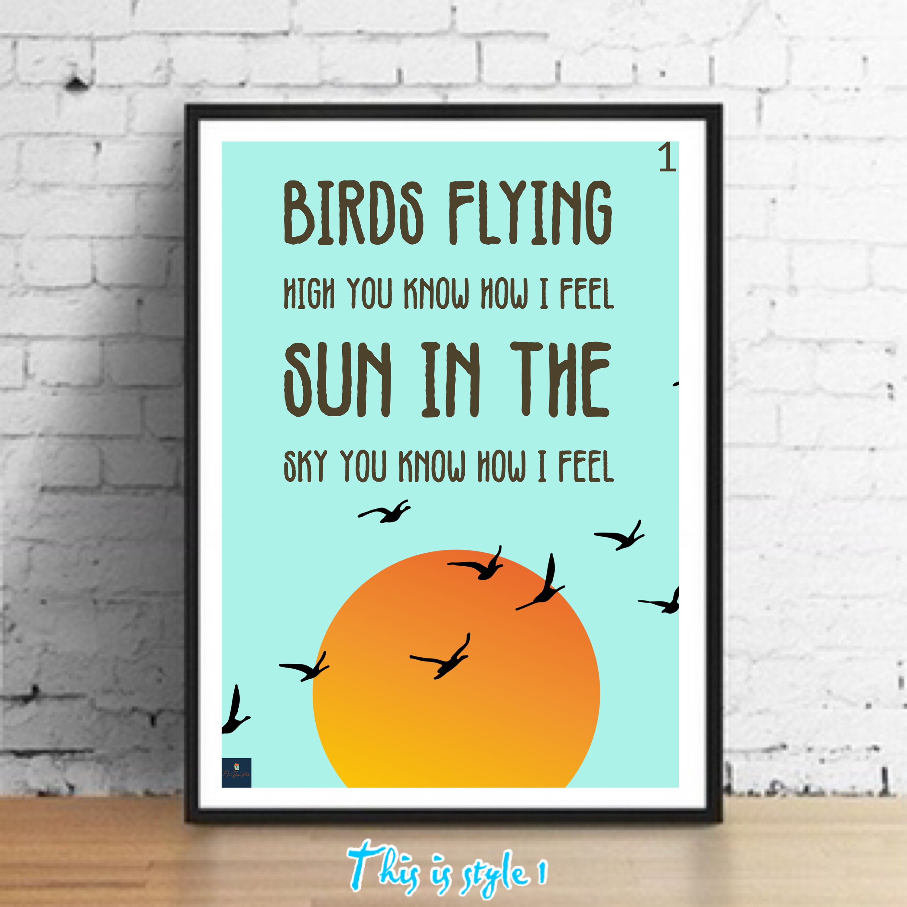 Feeling Good Lyrics Print Nina Simone Inspired Music Poster. - Etsy UK