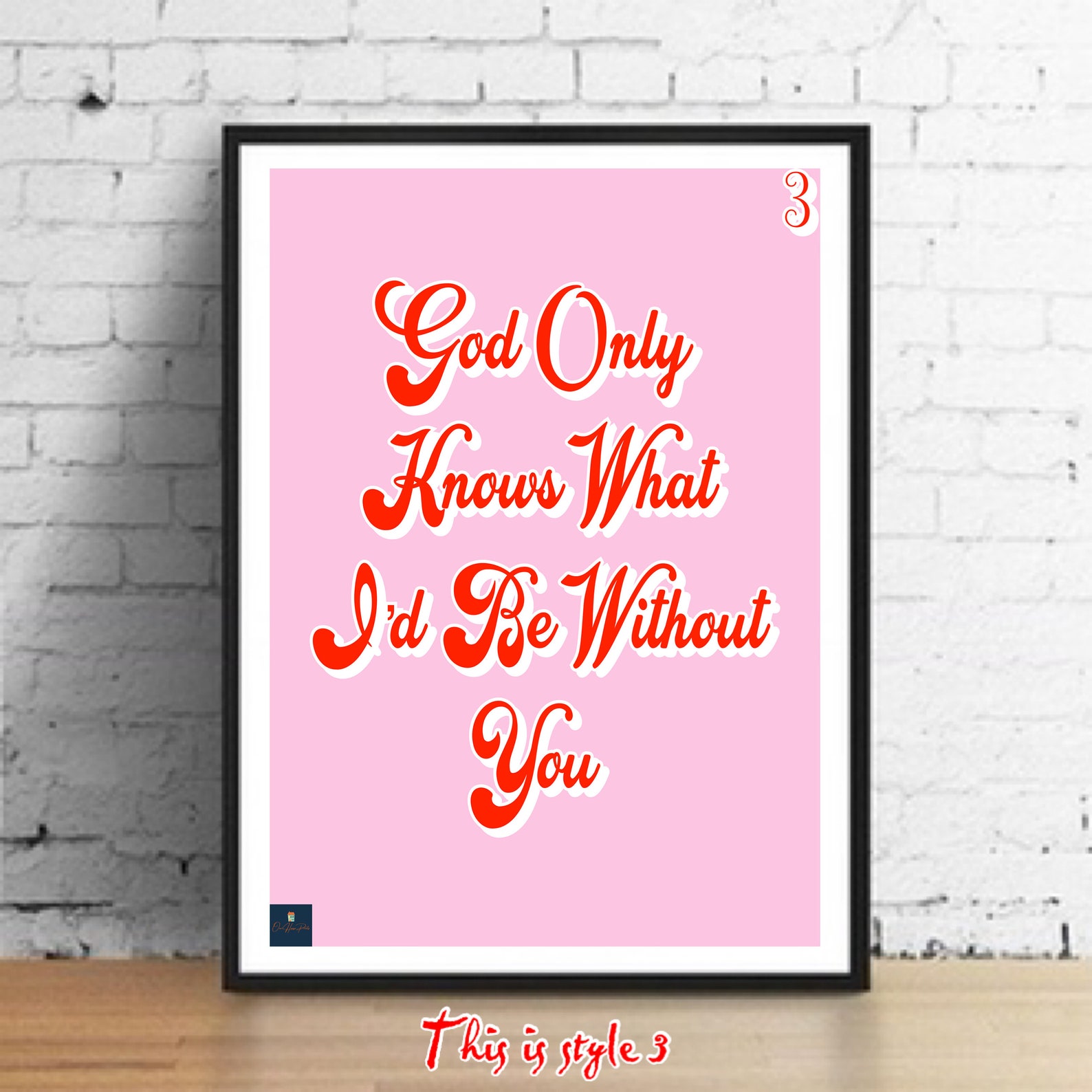 God Only Knows Lyrics Print The Beach Boys Inspired Music | Etsy