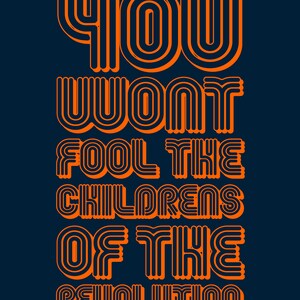 Children of the Revolution Lyrics Print T-rex Inspired Music Poster ...