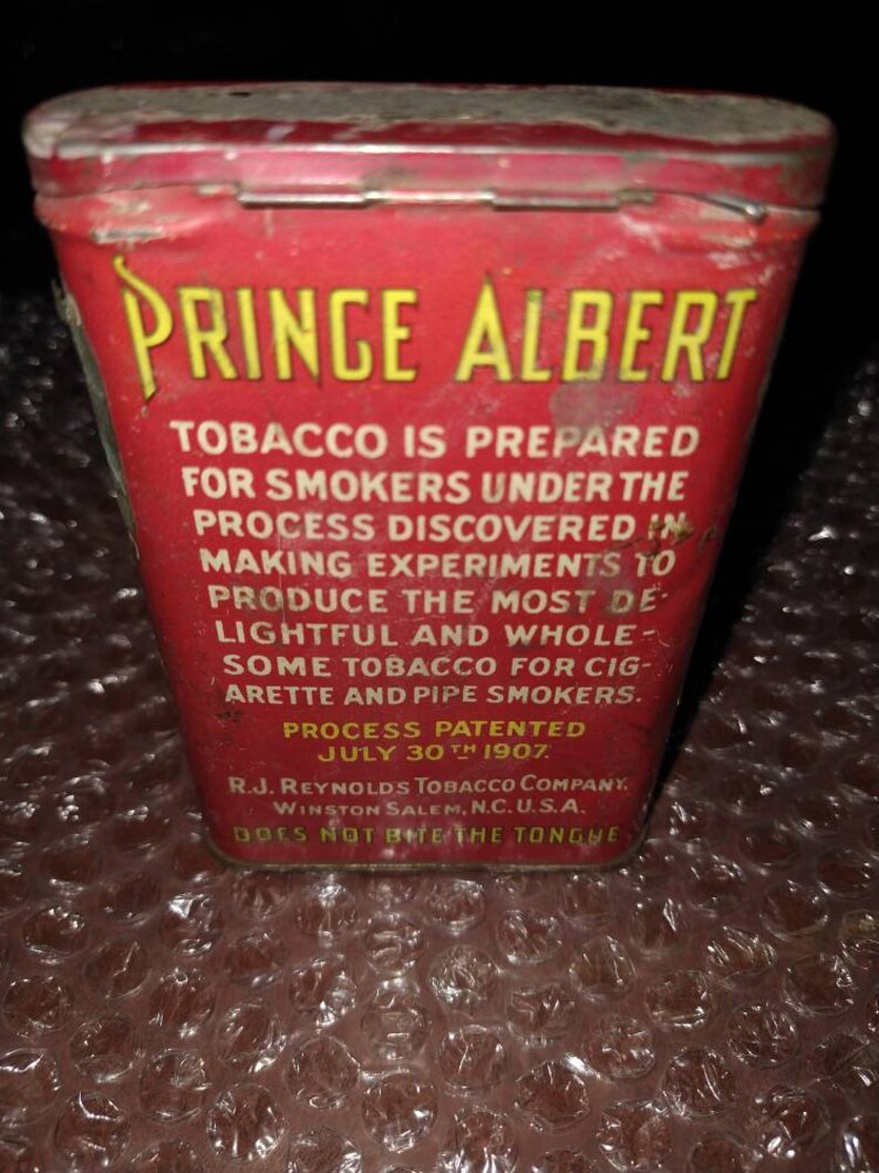 Vintage Prince Albert Tobacco Tin - Etsy