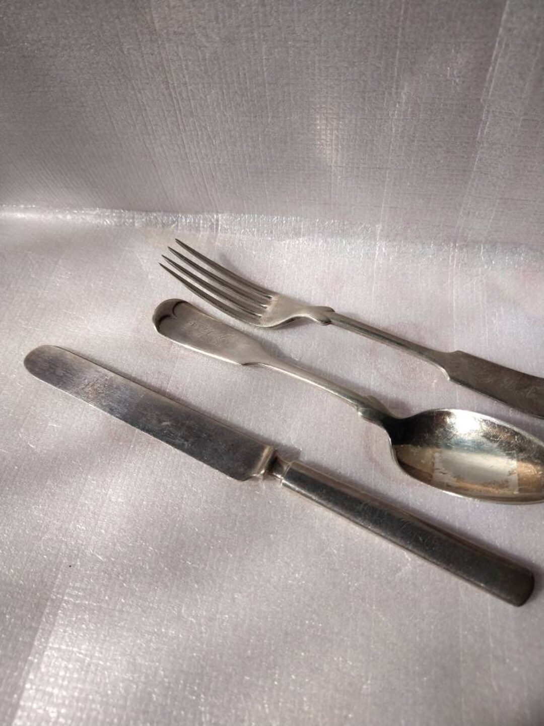 Vintage Community Plate Fork & Knife Set - Etsy