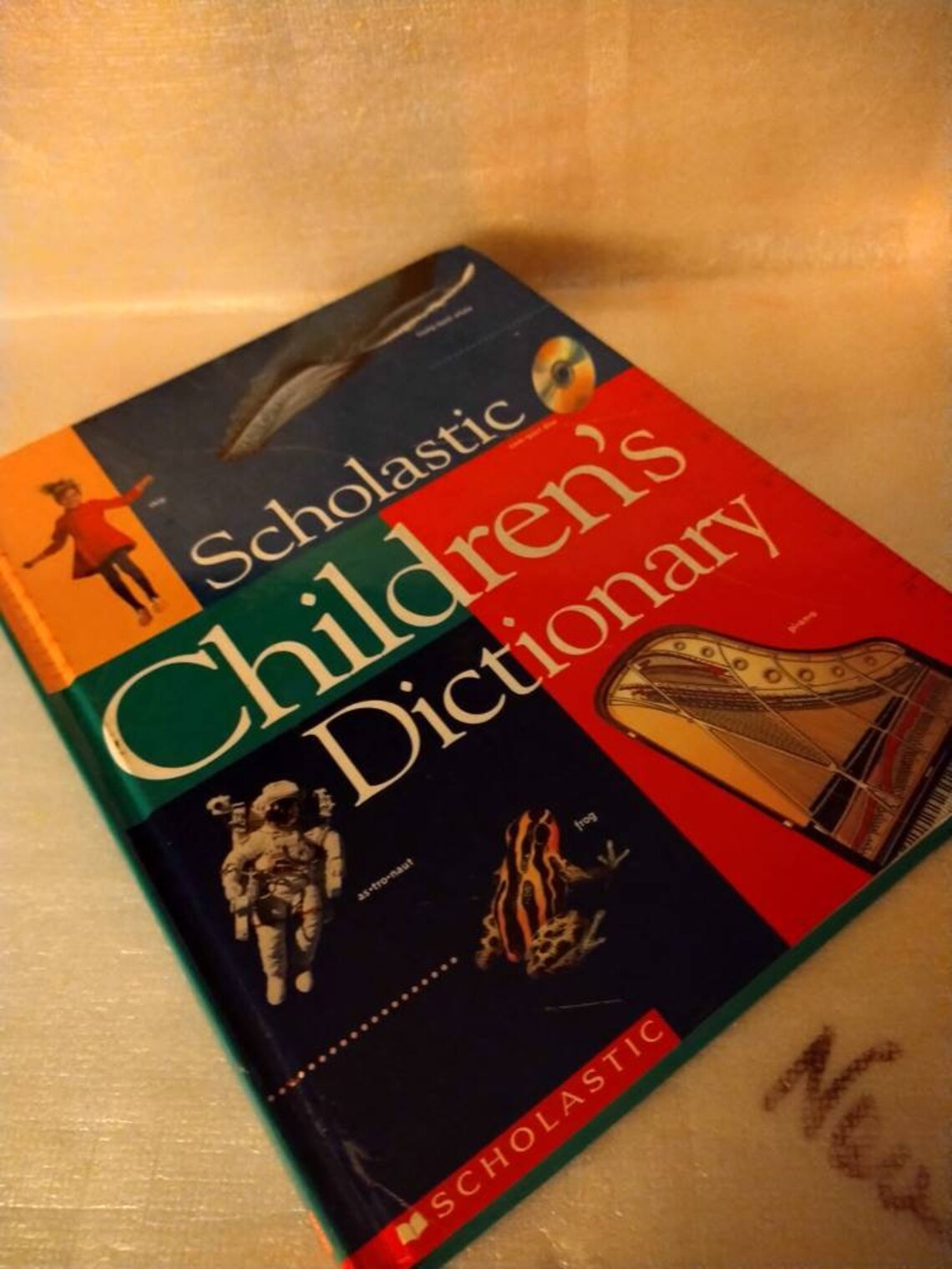 Hardcover Scholastic Children's Dictionary 1996 - Etsy