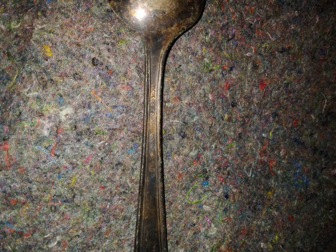 Antique 6" Victor S Co. AI+ Overlay Spoon - Etsy