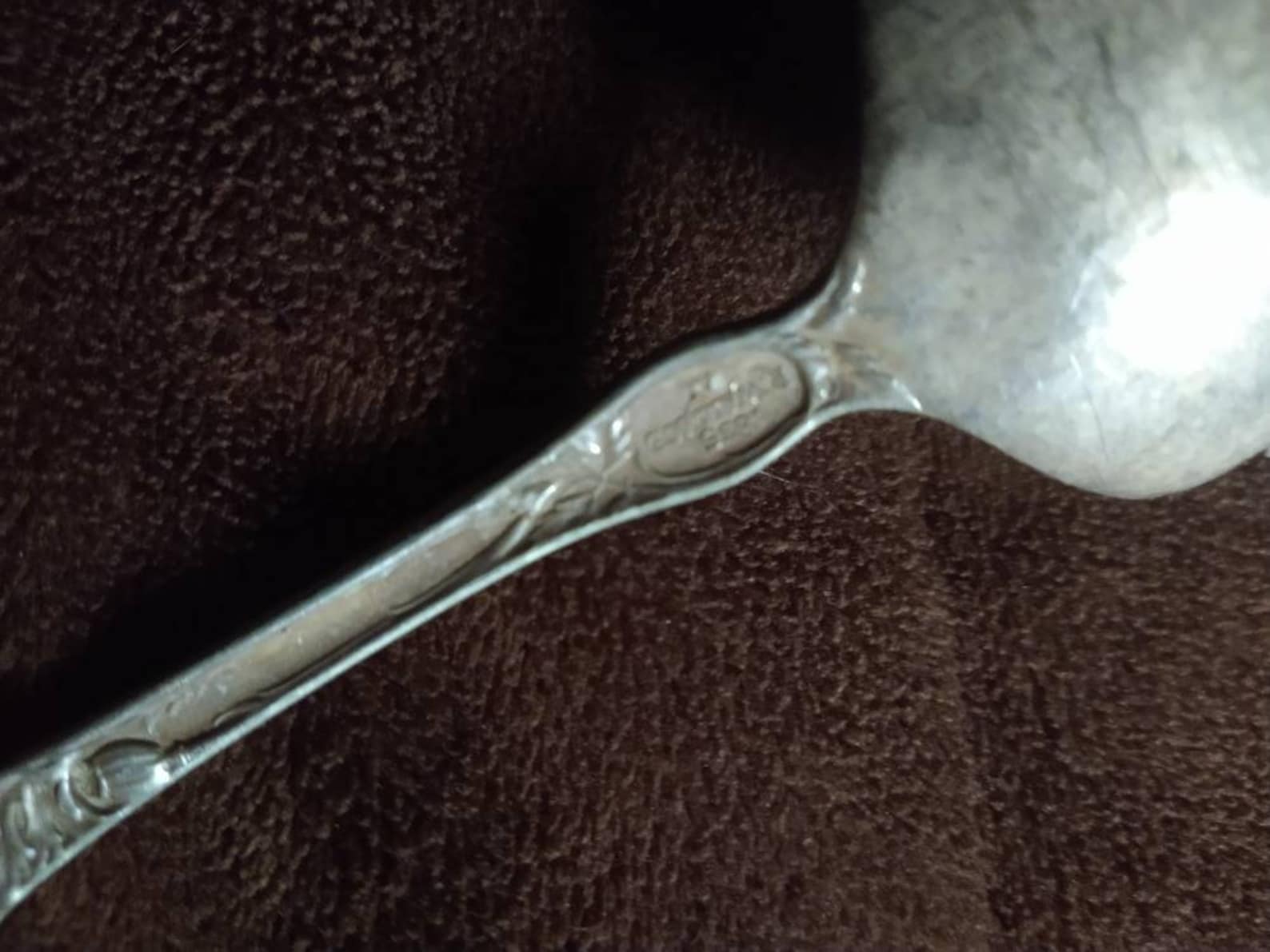 Antique 1835 R Wallace A1 Silverplate Floral Serving Spoon - Etsy