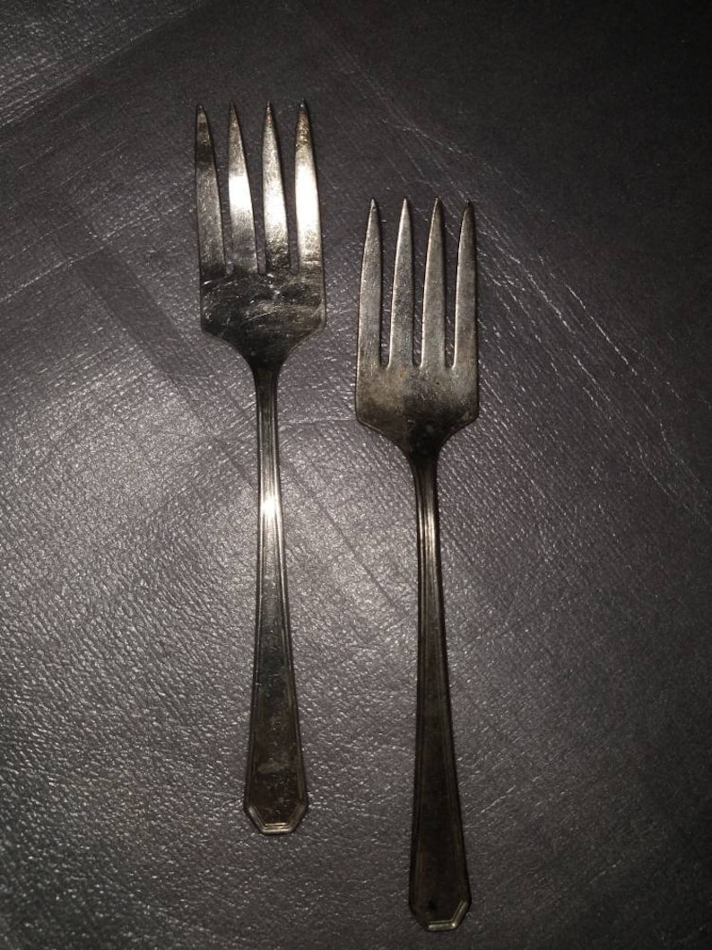 International Silver Co XII 8.25 Serving Forks - Etsy