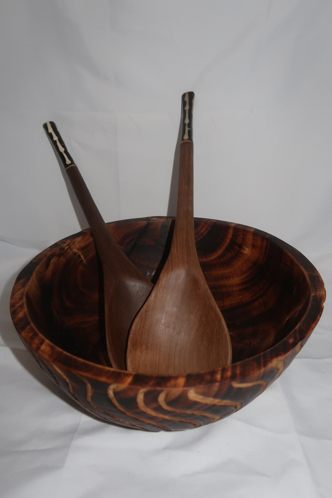 Wooden Salad Spoons for Sale 10% off All Spoons Now 18.00 and - Etsy