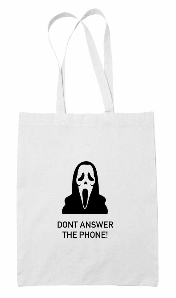 SCREAM Tote Bag Ghost Face Bag Gift for Horror Fans | Etsy