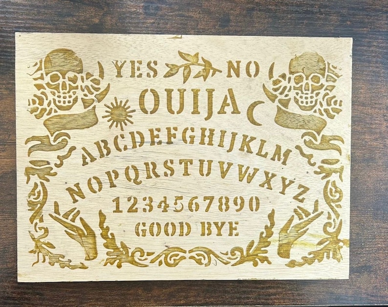 Wooden Ouija Board With Planchette Talking Divination Board Gifts for ...