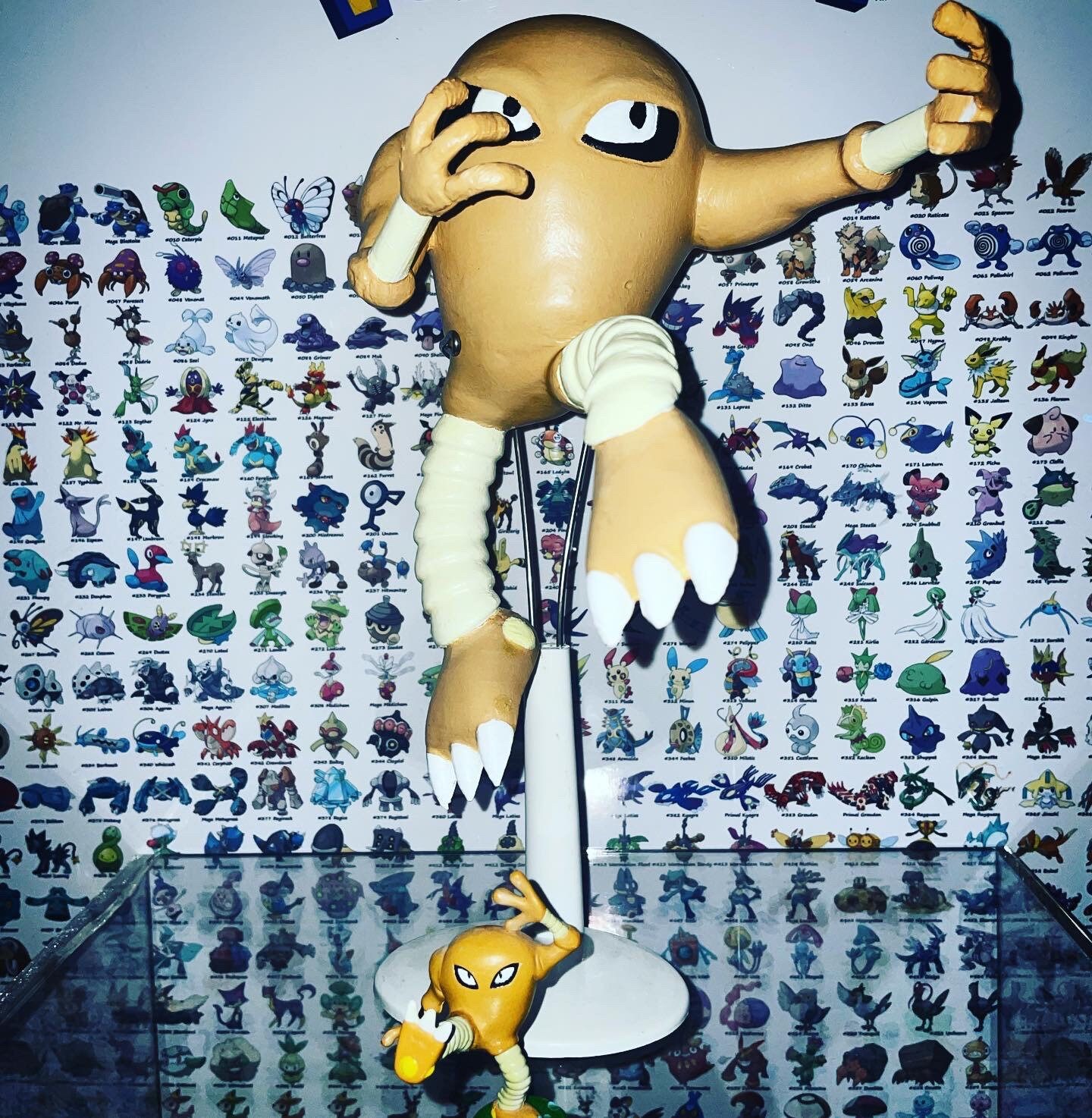 Pokemon Giant scale world HITMONLEE figure model statue | Etsy