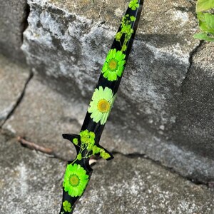 Custom Decorative Dried Pressed Flowers or Flower Petal Floral Dagger ...