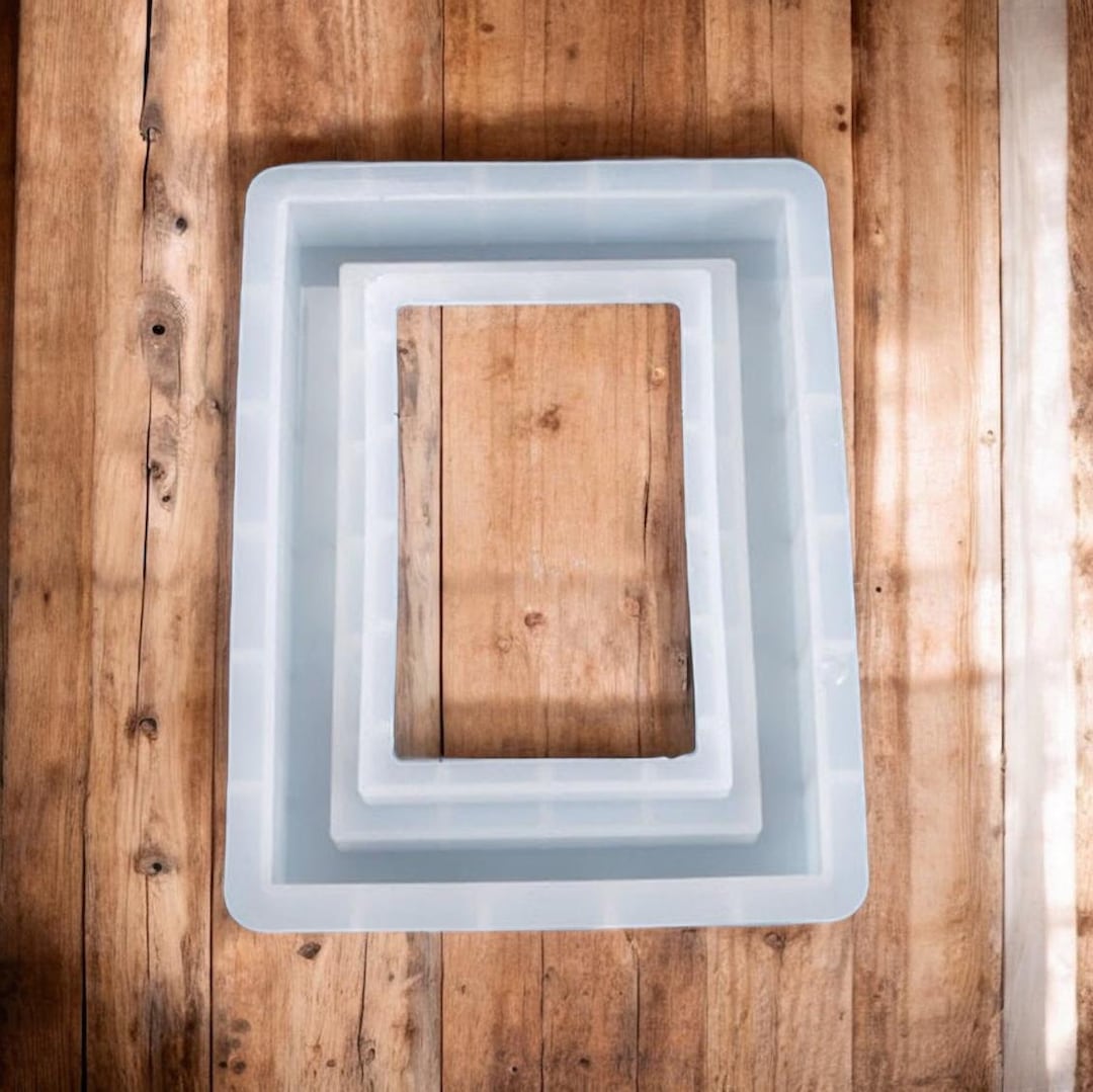 4x6" Inch Photo Frame Mold, Epoxy Resin Picture Frame Mold, Medium ...