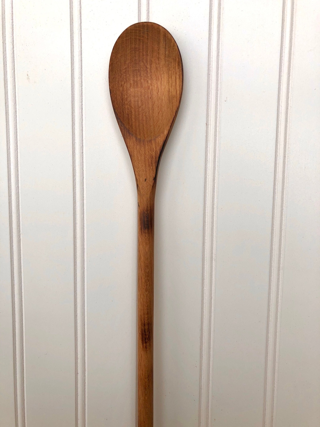 Classic Wood Spoon - Charred Wood - Wooden Spoon - Kitchen Utensils ...