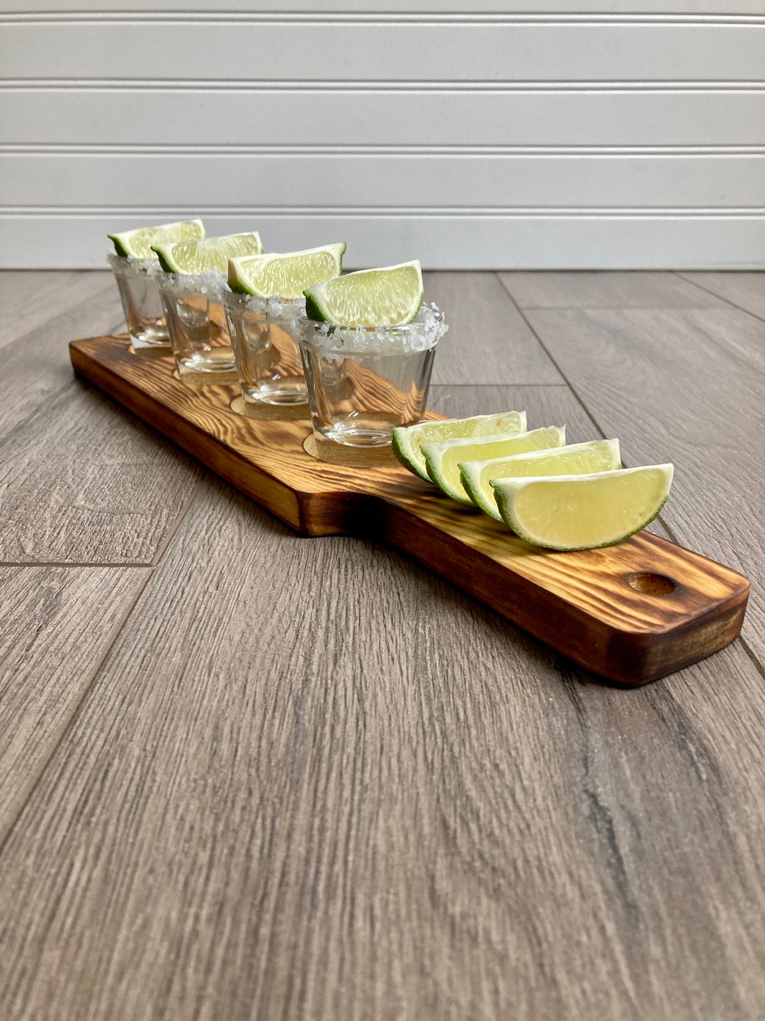 Shot Flight Board- Condiment Serving Board Tequila Serving Board ...