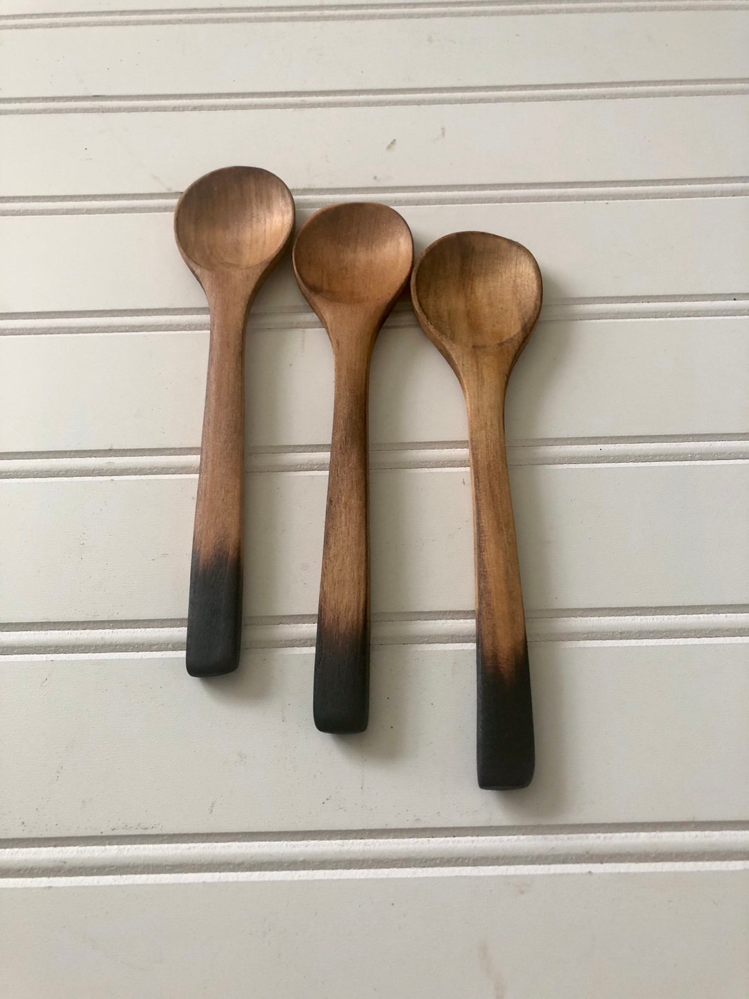 Wood Spoon Set - Small Spoon - Spice Spoon - Coffee and Tea Spoon ...