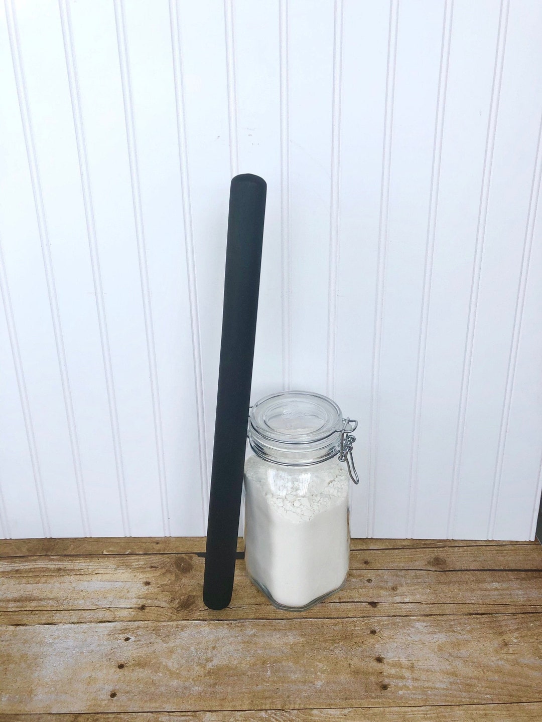 Burned Wood Rolling Pin - Charred Wood - Hardwood Rolling Pin - Baking ...