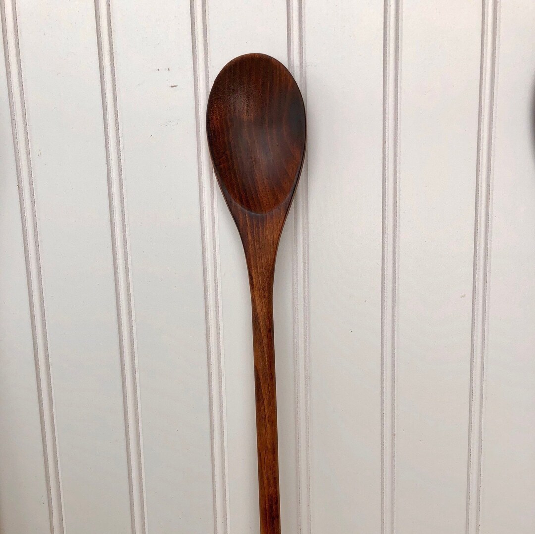 Charred Wood Classic Spoon - Wooden Spoon - Hardwood - Kitchen Utensils ...