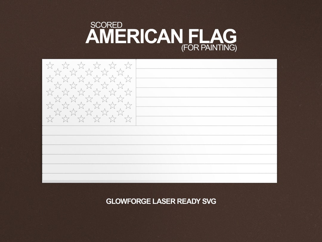 American Flag Laser SVG, American Flag DIY - Etsy