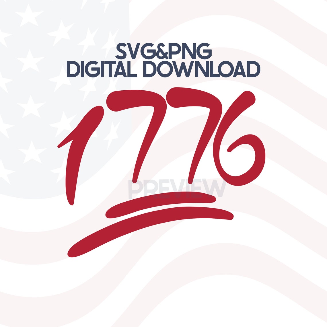 1776 Svg 4th Of July Svg Independence Day Clip Art Etsy