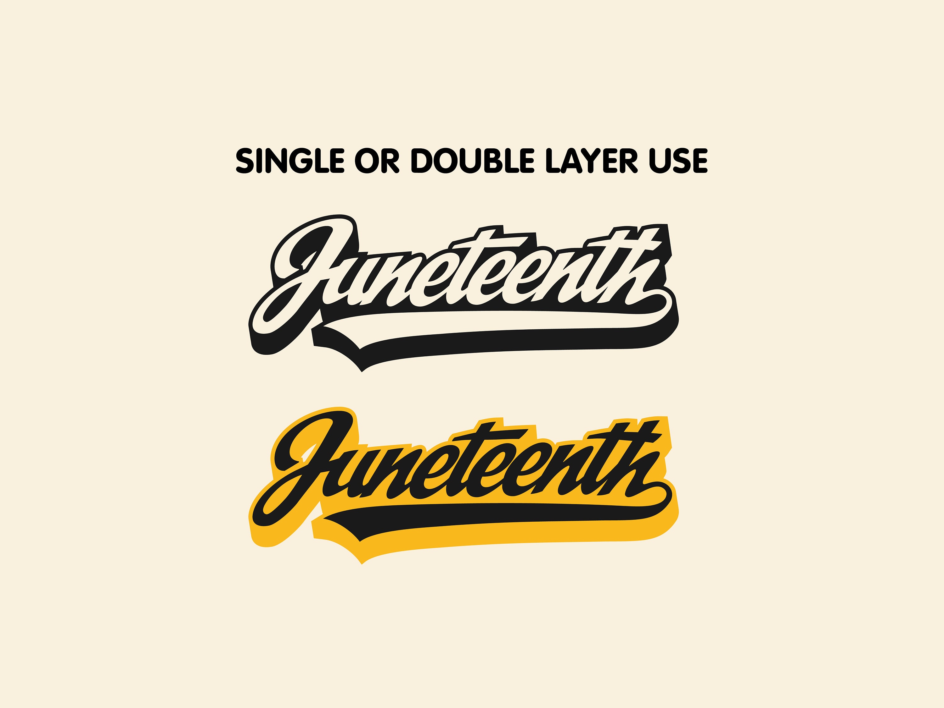 Juneteenth SVG, Juneteenth Script - Etsy