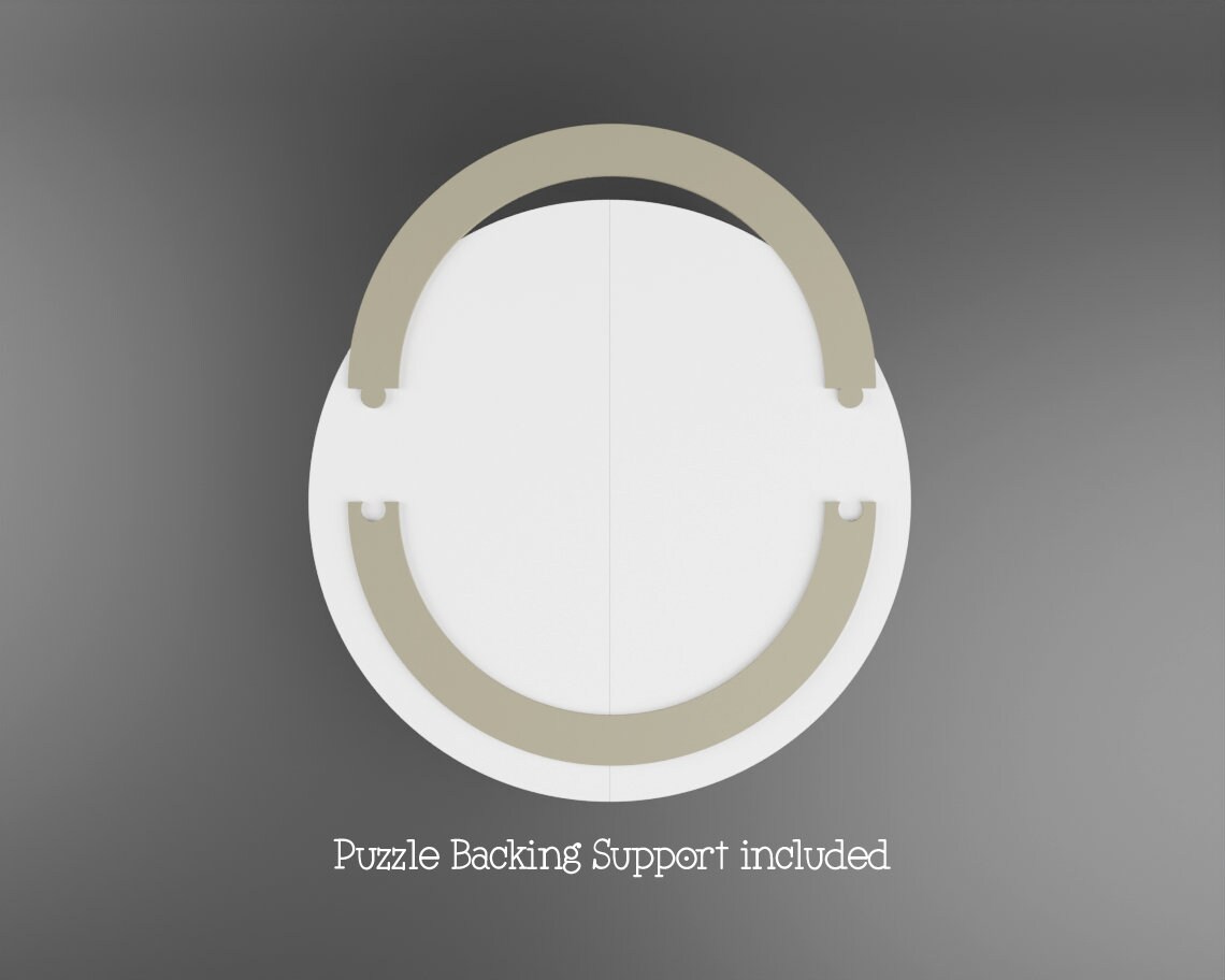 18 Inch Patterned Round Backings, Large Patterned Rounds Svg, Laser Cut ...