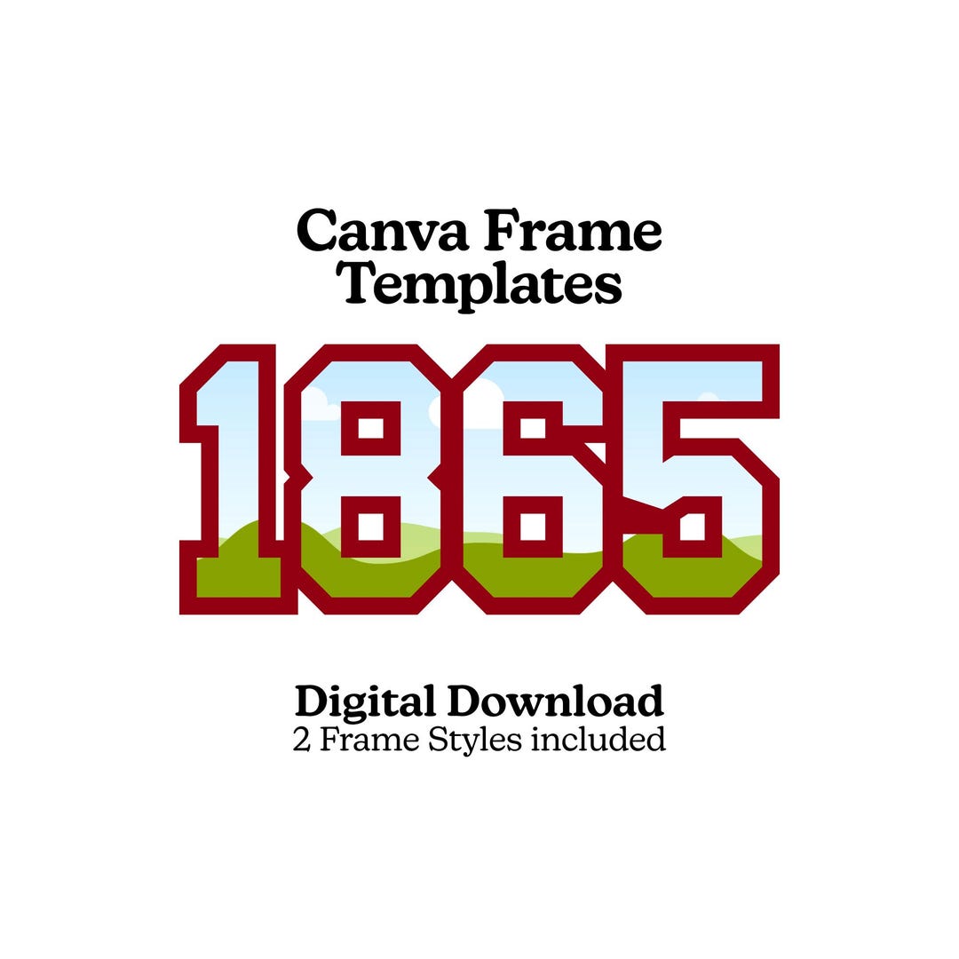 Juneteenth 1865 Canva Frames - Etsy