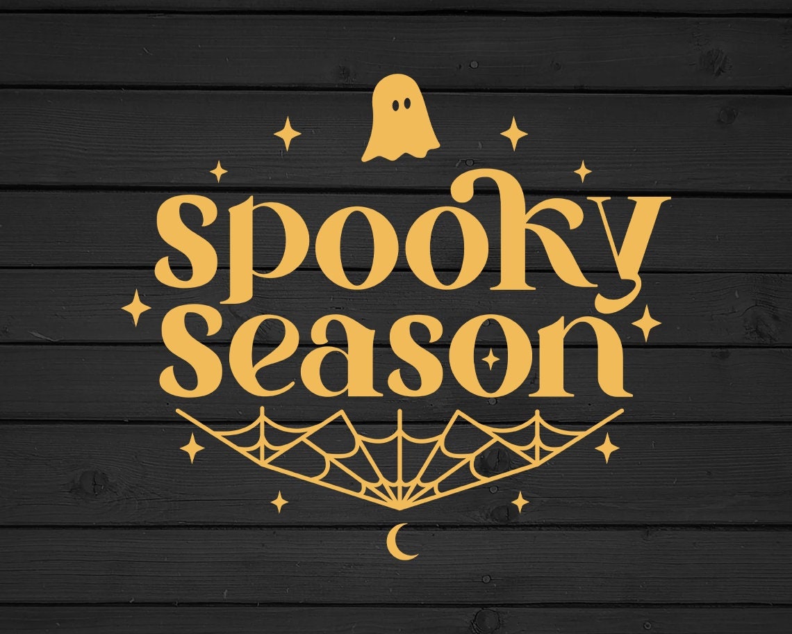 Spooky Season SVG, Halloween Shirt Svg, Spooky Season Cut File - Etsy