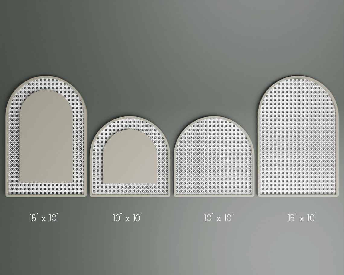 Cane Webbing Backer Svg, Rattan Webbing Laser File, Arch Backing Svg - Etsy