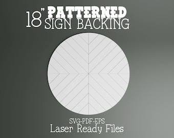 Round Sign Laser Cut - Etsy