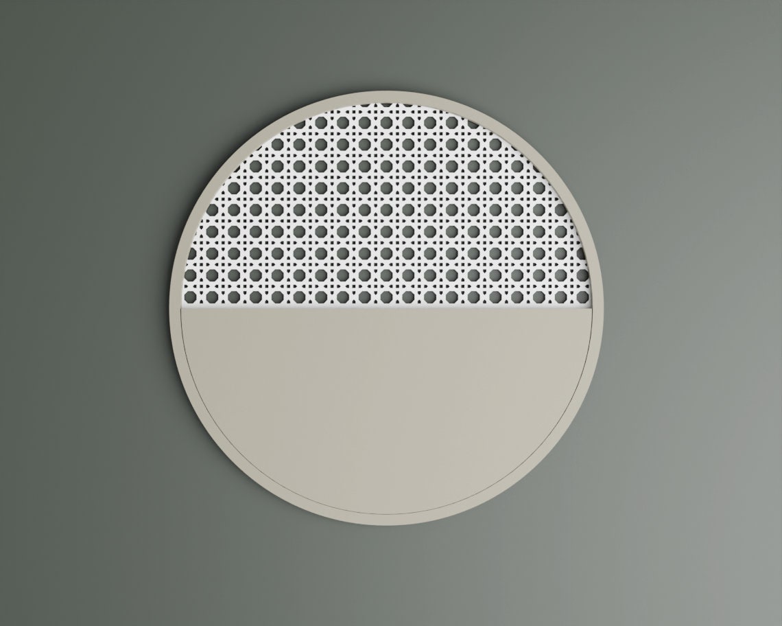 Round Rattan Backer Bundle Rattan Pattern Svg Cane Webbing - Etsy