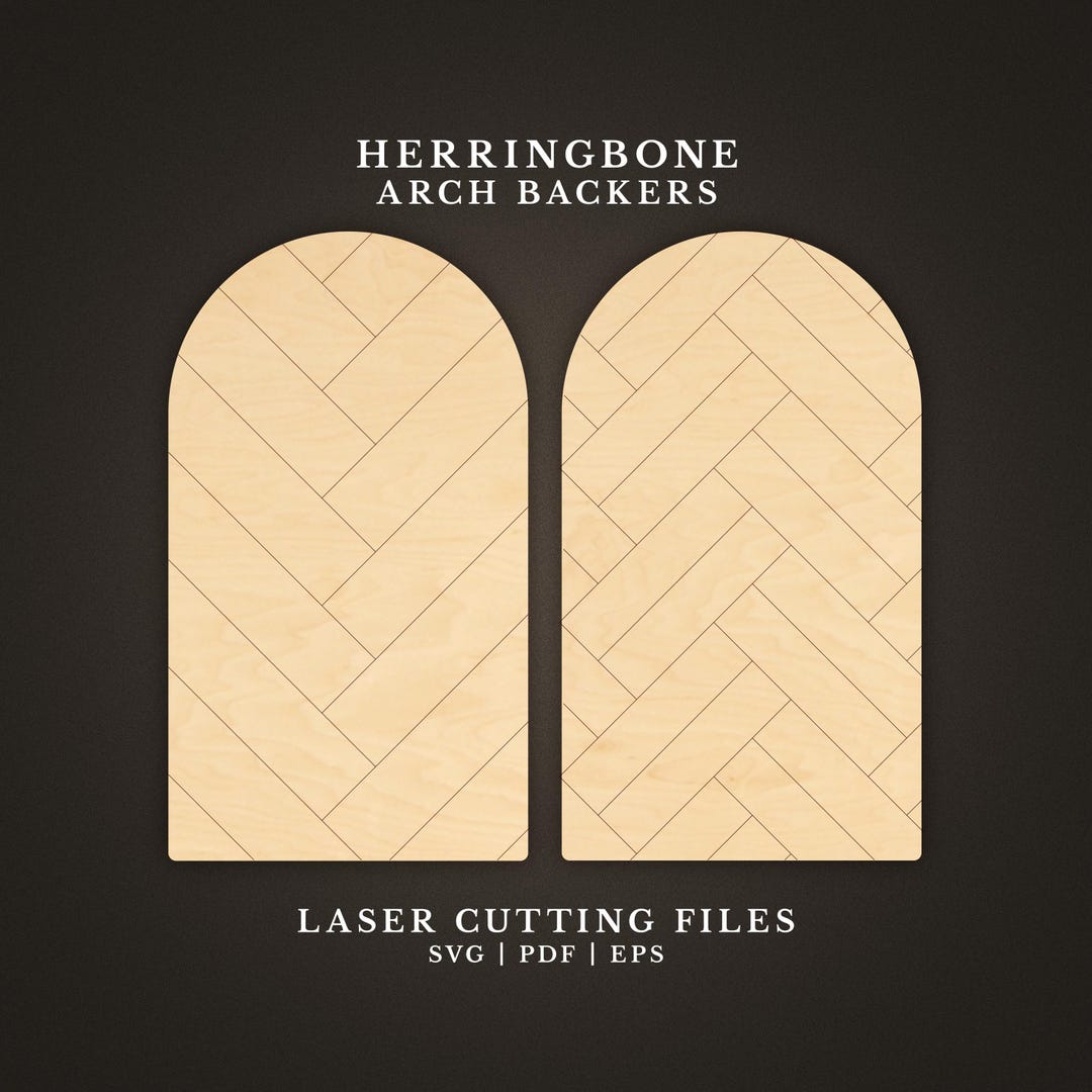 Arched Backer SVG | Laser Cut File for Glowforge | Arch Sign Backer ...