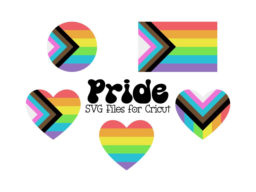 Pride Flag Svg, Rainbow Svg, Pride Month Cricut - Etsy
