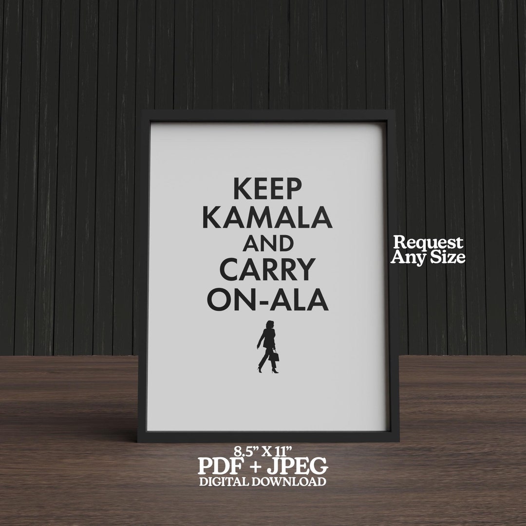 Keep Kamala Printable, Harris 2024 Printable - Etsy