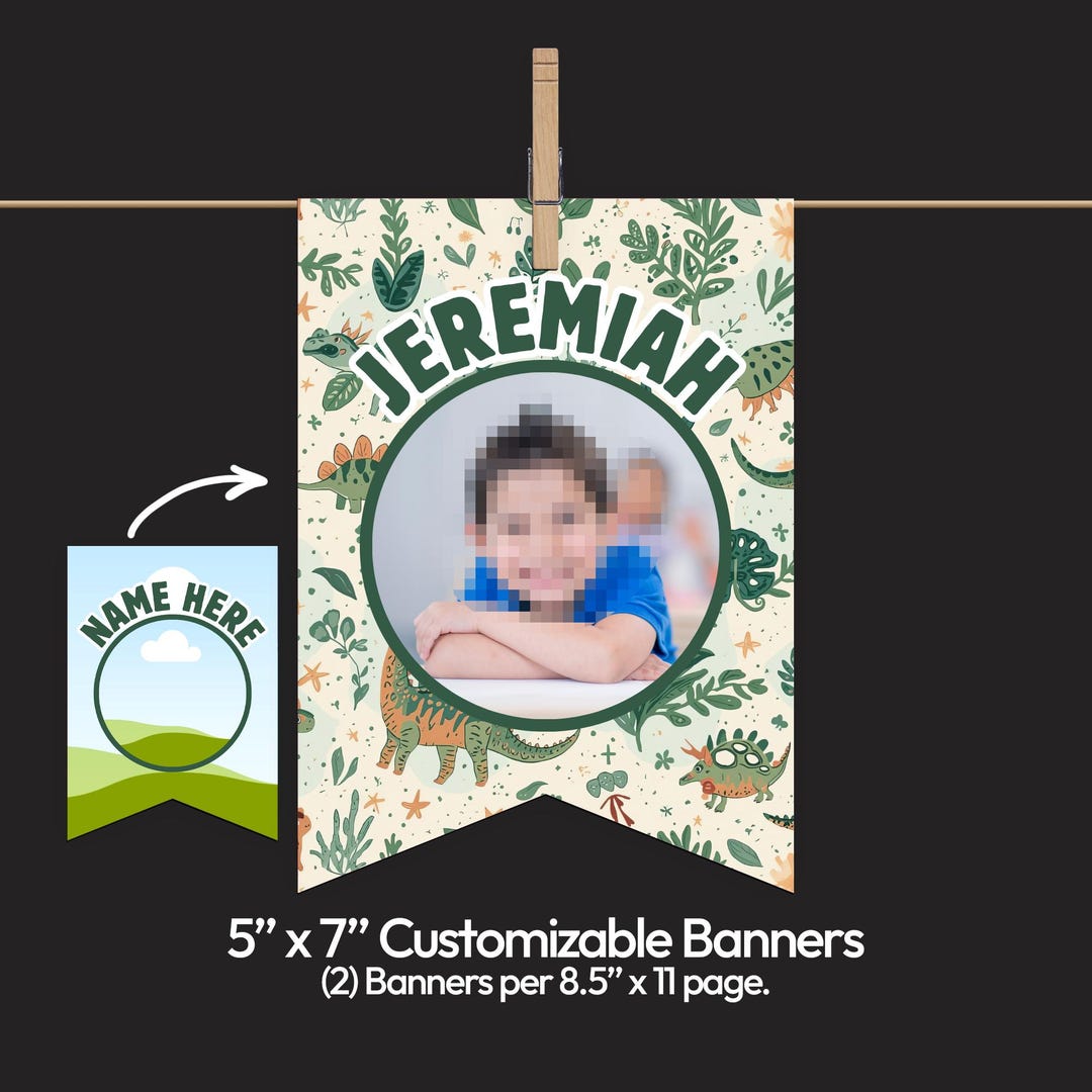 Classroom Student Banner Template, Bulletin Board Printable, Canva ...