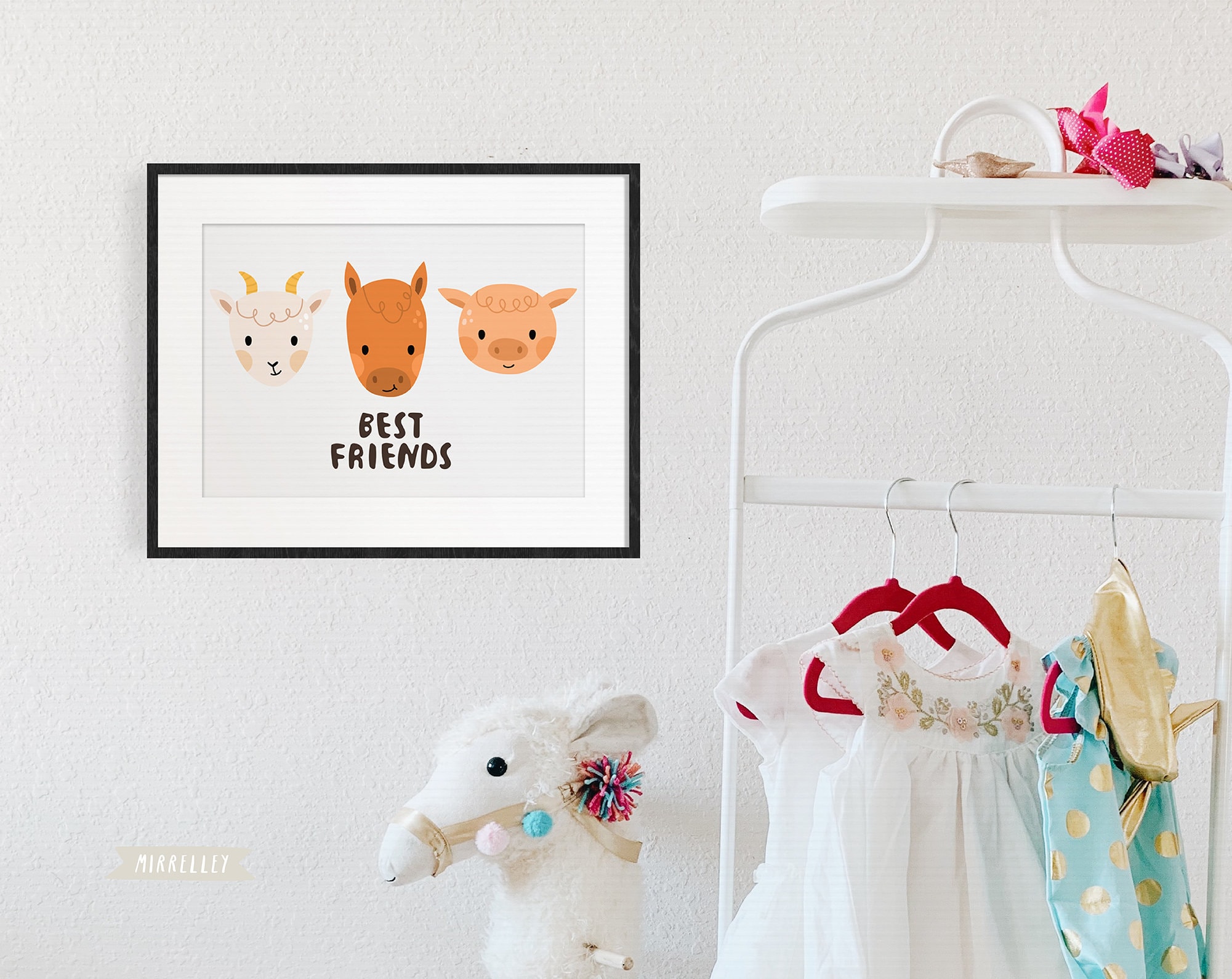 Baby Farm Animal Svg Cute Animal Svg File for Cricut Farm Clipart Png ...