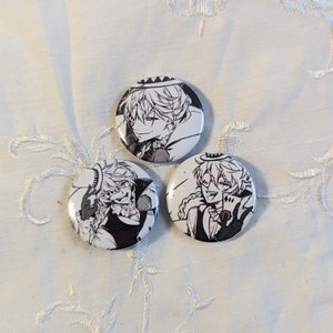 BSD Manga Character Pin Sets - VILLAINS SETS - Etsy
