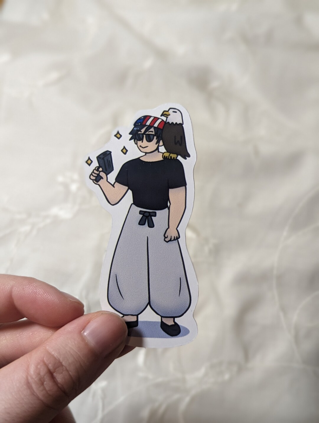 Toji AMERICA Gun Funny Die-cut Sticker - Etsy