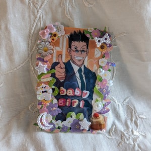 CUSTOM ANIME PHOTOCARD Decorated or Plain - Etsy