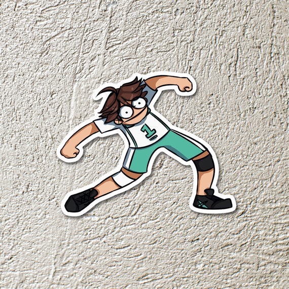 Oikawa Krump Die Cut Sticker | Etsy
